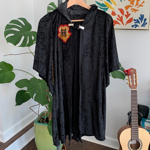 Costumes | Kids Handmade Crushed Velvet Hogwarts Harry Potter Cape ...